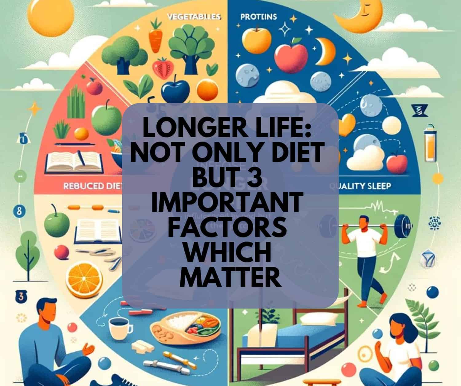 Longer Life: Not Only Diet But 3 Important Factors Which Matter