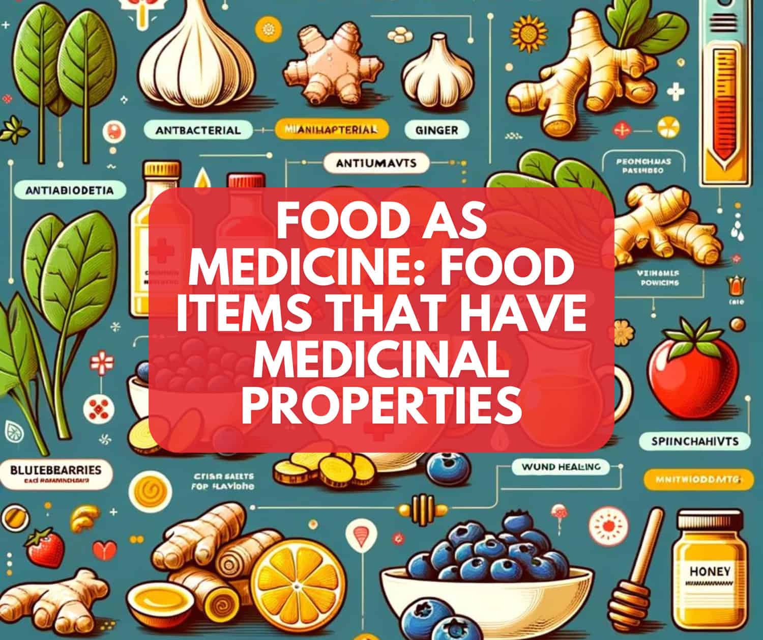 Food As Medicine: Food Items That Have Medicinal Properties